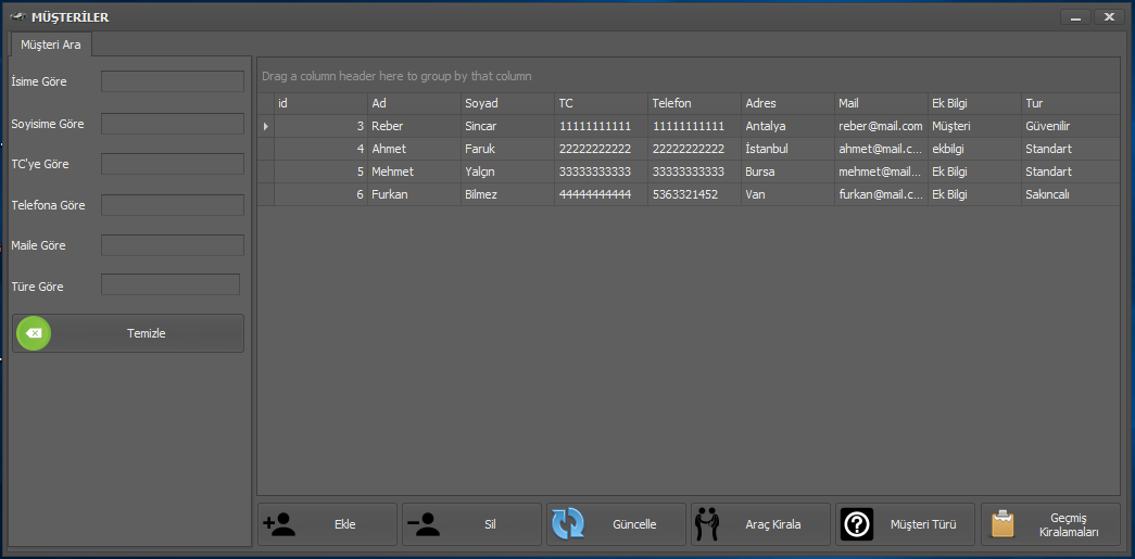 GitHub - ReberSincar/Arac-Kiralama-Bilgi-Yonetim-Sistemi: C# Form ile geliştirilmiş DevExpress ...
