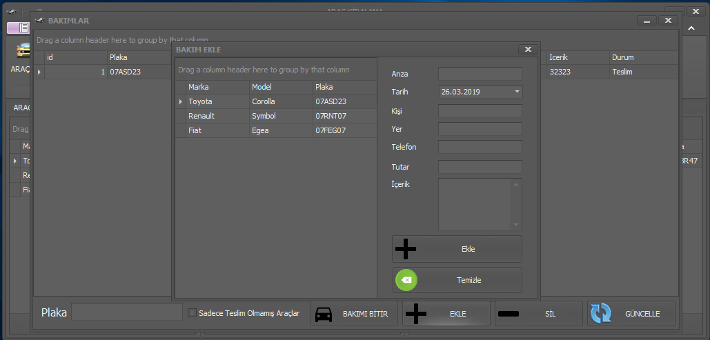 GitHub - ReberSincar/Arac-Kiralama-Bilgi-Yonetim-Sistemi: C# Form ile geliştirilmiş DevExpress ...