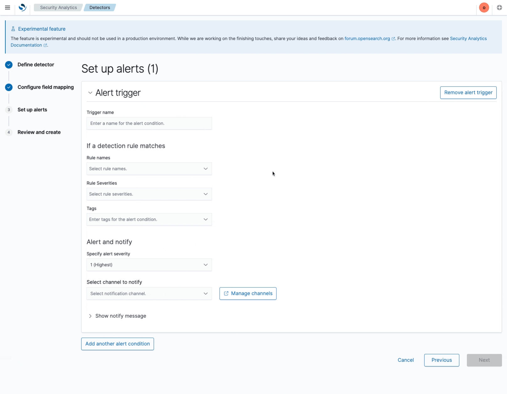 [BUG] Configure notification channels for each individual alert trigger · Issue #213 ...