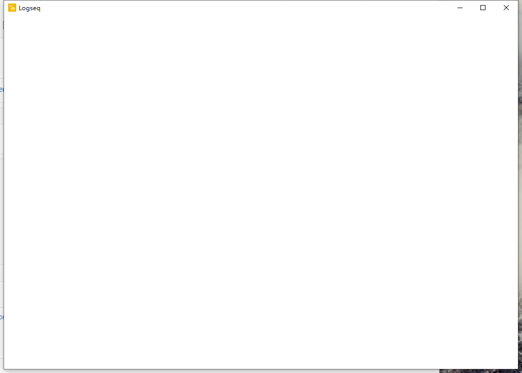 [canary0.0.1] 软件崩溃白屏 · Issue #1704 · logseq/logseq · GitHub