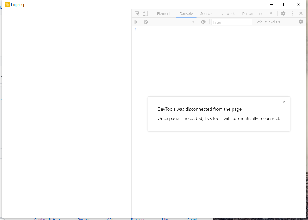 [canary0.0.1] 软件崩溃白屏 · Issue #1704 · logseq/logseq · GitHub