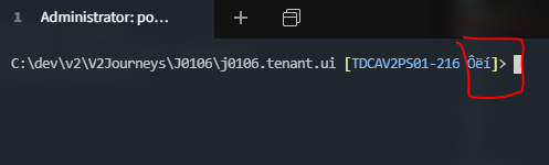 Posh git integration for administrator consoles? · Issue #2605 · Eugeny/tabby · GitHub