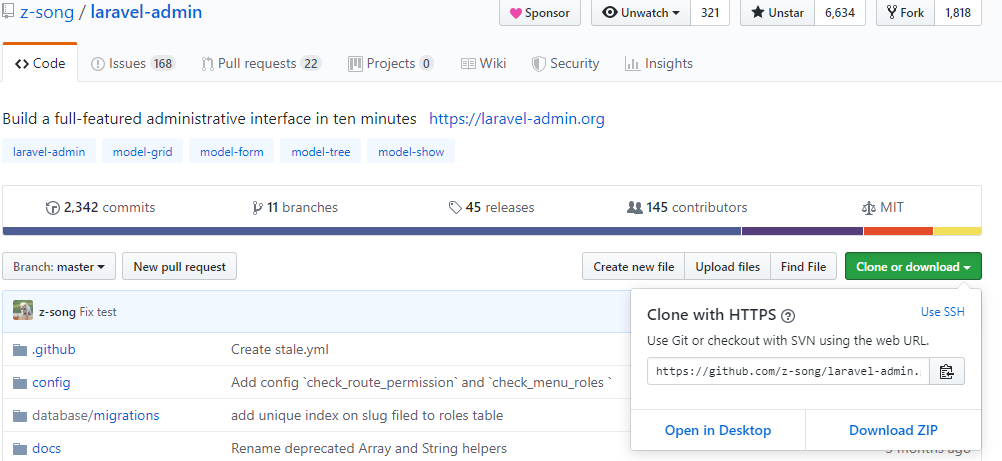 Object of class Encore\Admin\Grid\Column could not be converted to string (View: /var/www/ershou ...