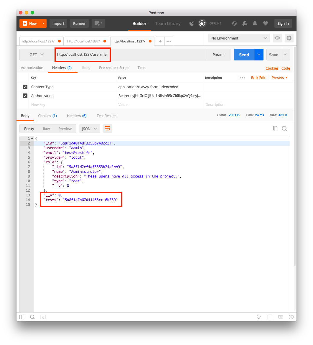 /user/me and ctx.state.user doesn't return OneToMany relations properly ...