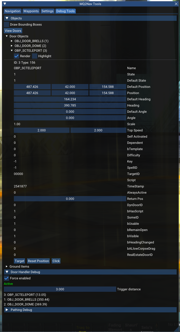 MQ2Nav clicking certain Zone-Ports when within ~50 units · Issue #90 · brainiac/MQ2Nav · GitHub