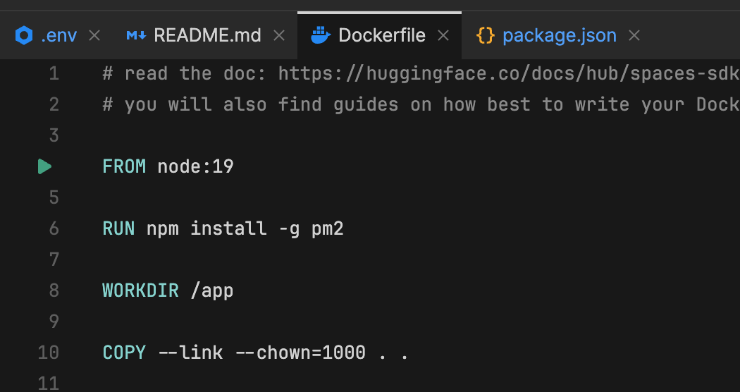Unknown Flag In Dockerfile · Issue 231 · Huggingface Chat Ui · Github