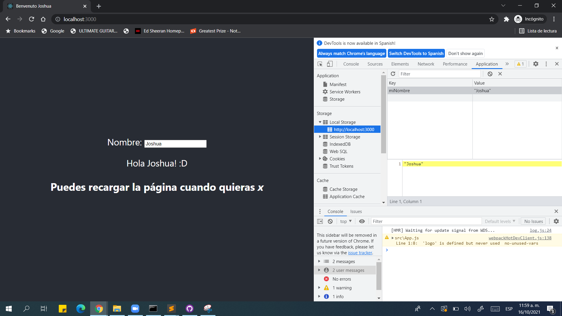 GitHub - tec-daw/stateful-app: Esta app guarda el último valor ingresado en el input en ...