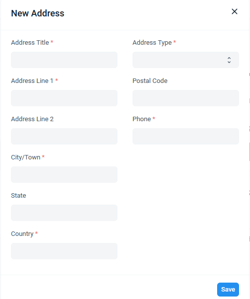 Can Not Select A Country When Adding A New Address · Issue 18303 · Frappefrappe · Github