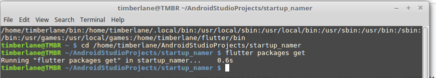 Stuck at-- Step 2: Use an external package · Issue #15063 · flutter ...