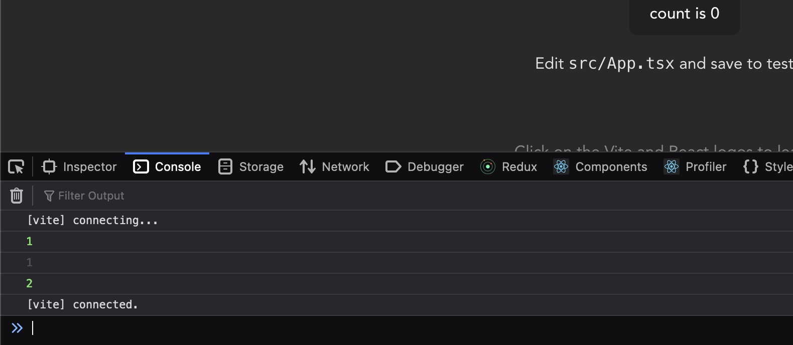 Bug React Dev Tools In Firefox Hide Logs In Strict Mode Not Working · Issue 25096 · Facebook