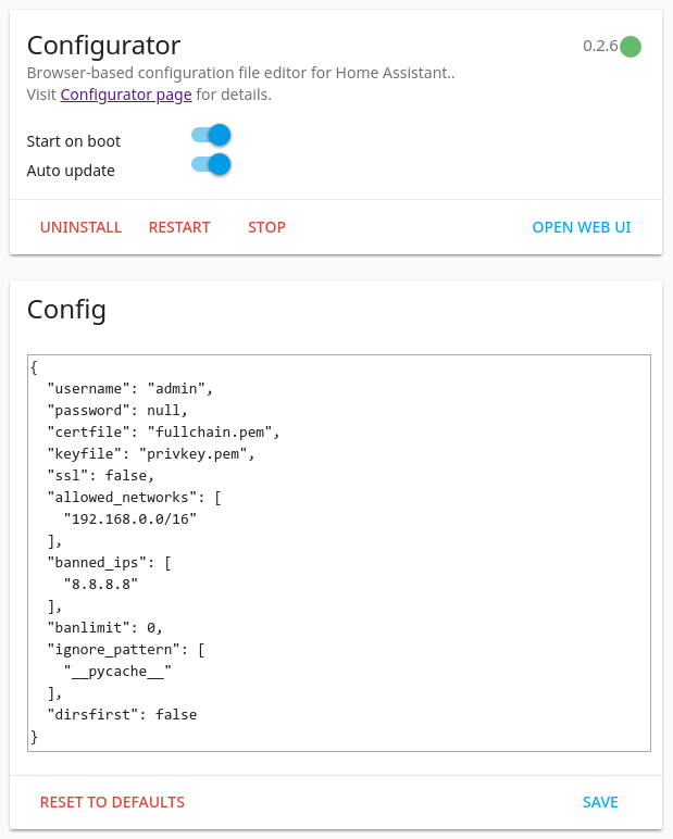 password: null in configurator add-on · Issue #4822 · home-assistant/home-assistant.io · GitHub