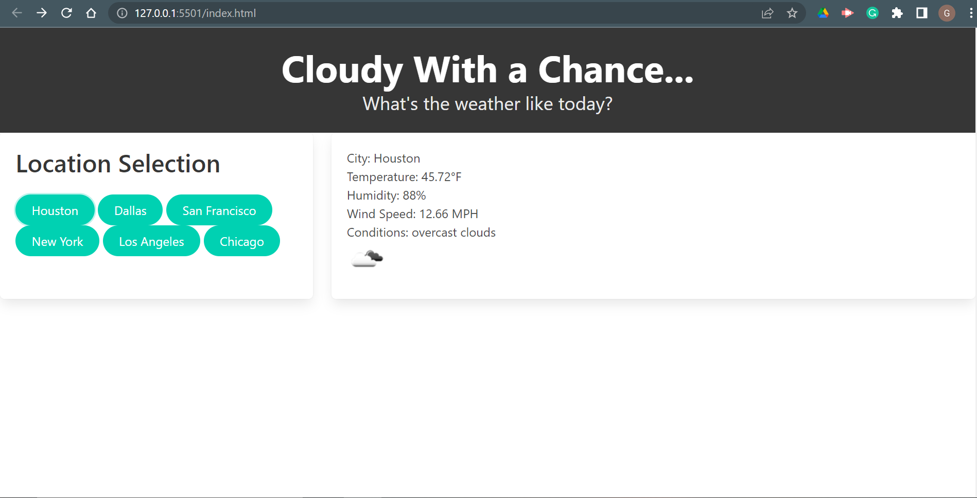 GitHub - Gtimed61/cloudy-with-a-chance