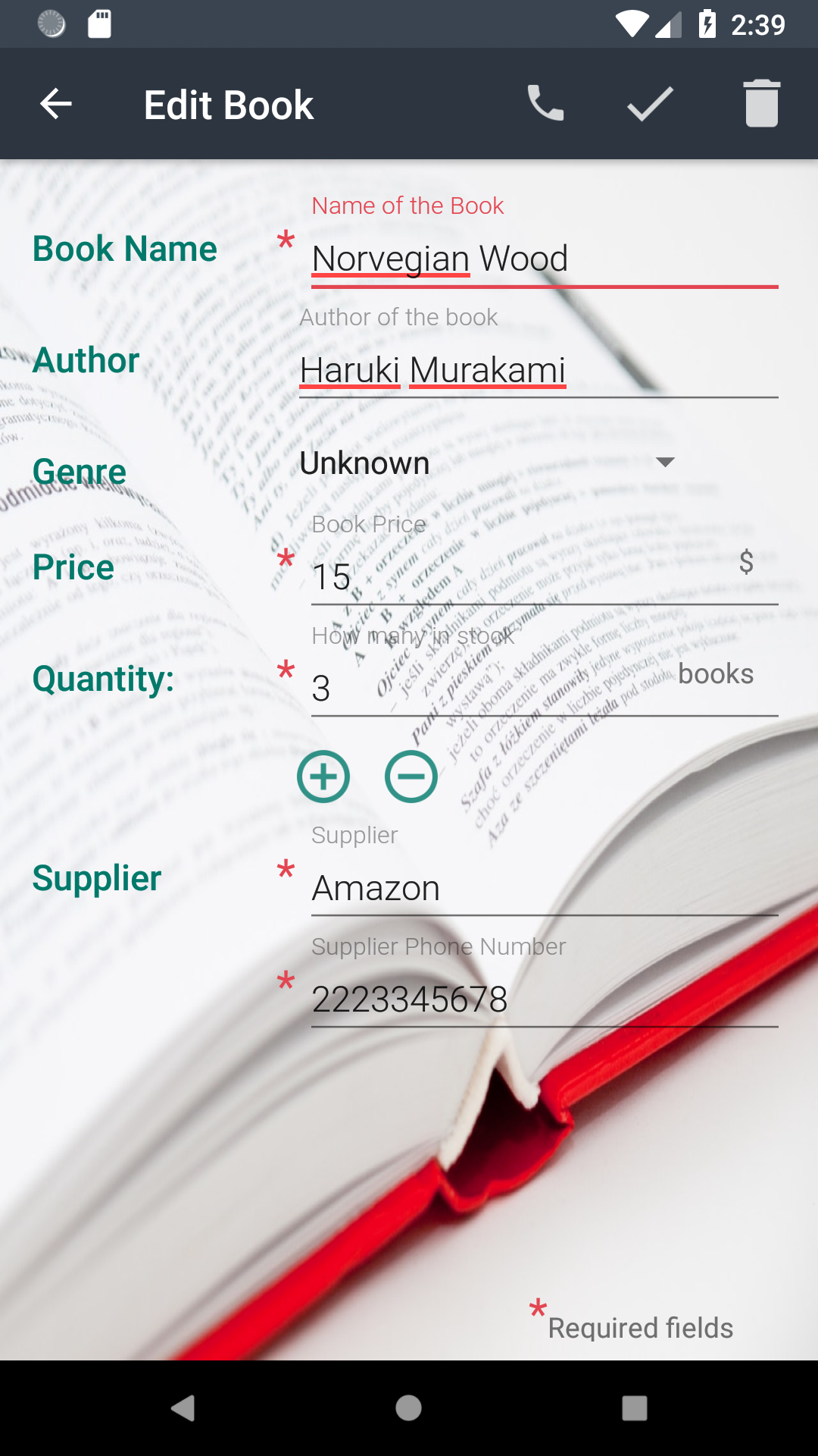 GitHub - talikanevski/BookStore: BookStore App designed for Android ...