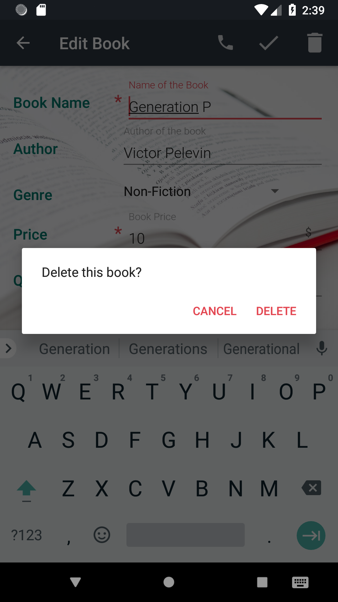 GitHub - talikanevski/BookStore: BookStore App designed for Android Basics by Google Nanodegree ...