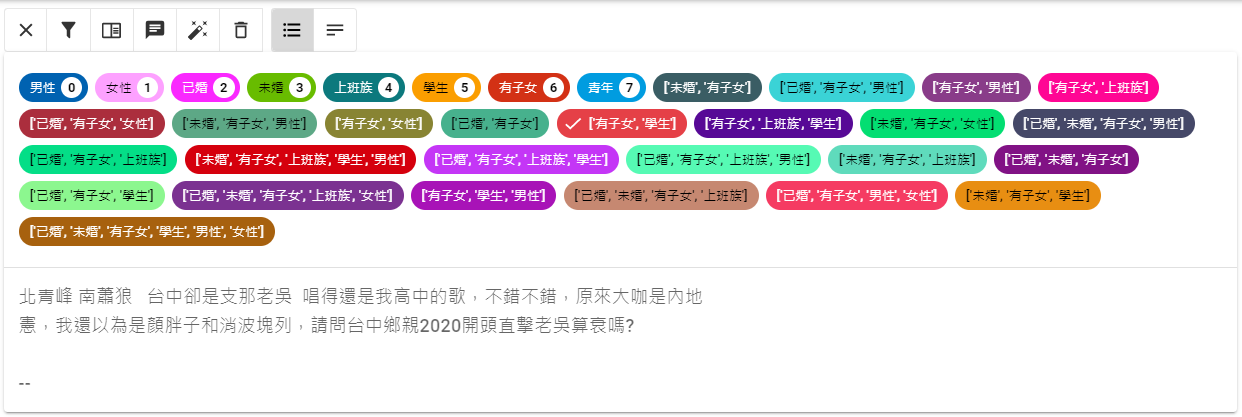 What is the proper format for uploading a multi-label multi-class classification datasets with ...