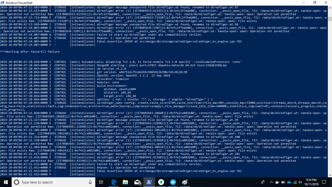 Issue With Docker Containers And To Connect Nginx Php And Mongodb