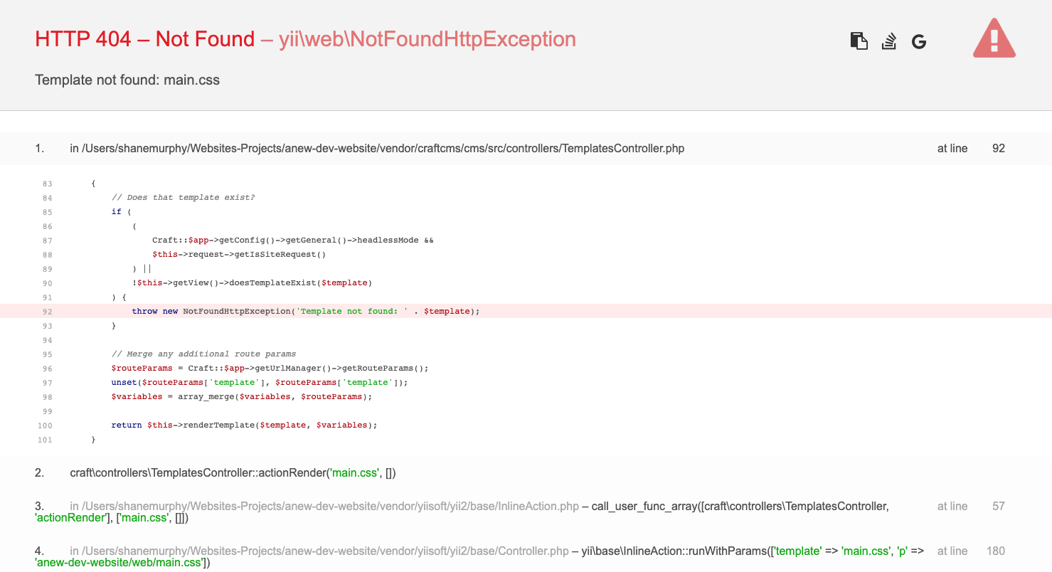 Stylesheet 404 error · Issue #7421 · craftcms/cms · GitHub