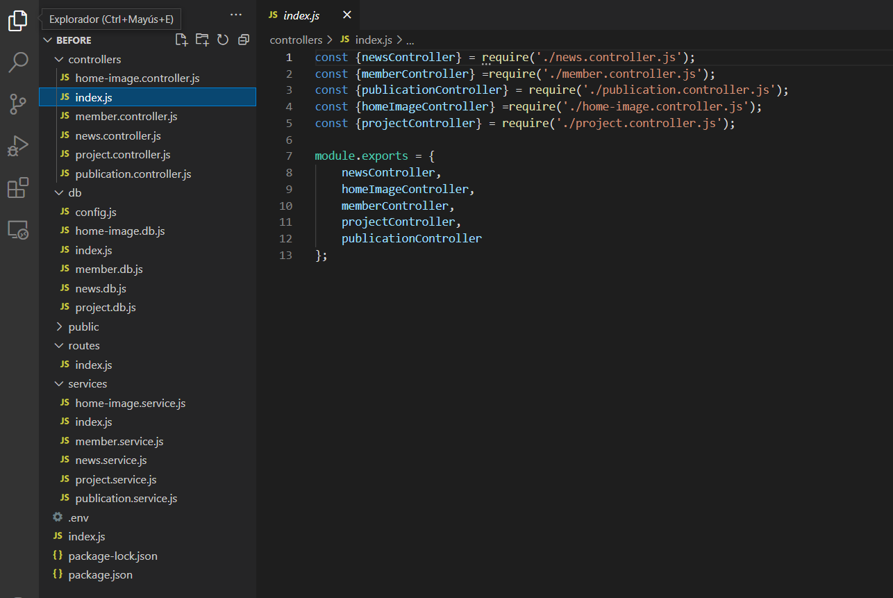 Learning to do refactoring in my project (opinions, tips, suggestions ...