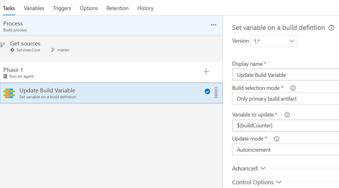 Build Updating Tasks is failing to automatically increase the value of a build variable · Issue ...