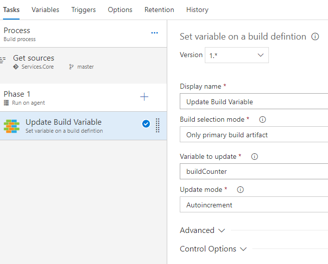 Build Updating Tasks is failing to automatically increase the value of a build variable · Issue ...