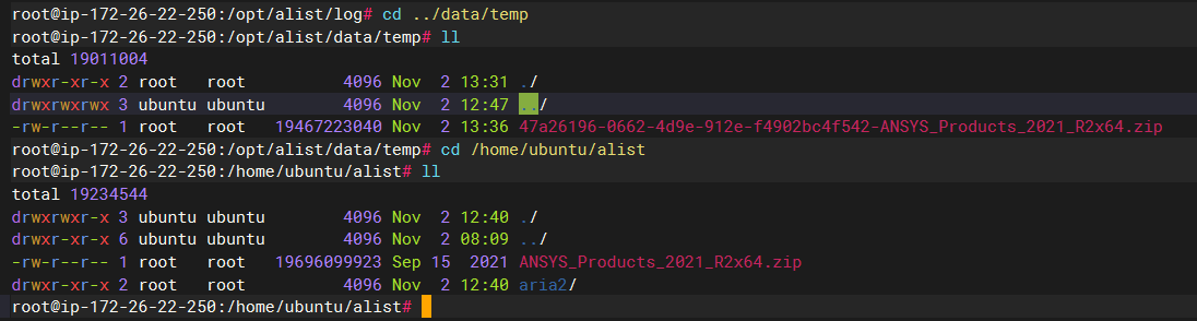 把文件从本地复制到网盘，会先在temp目录下复制一份，会占满磁盘无法上传 · Issue #2186 · AlistGo/alist · GitHub