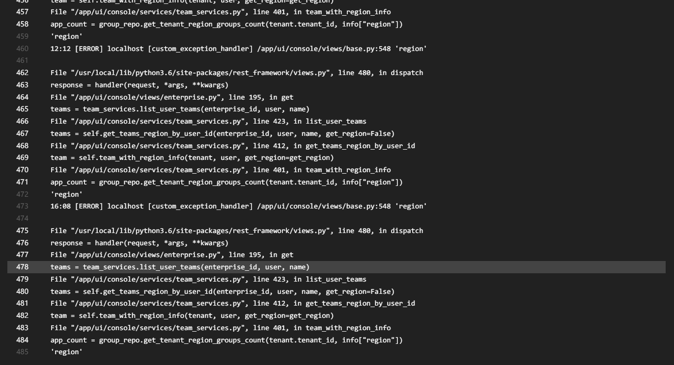 查看用户详情提示服务端异常 · Issue #1475 · goodrain/rainbond · GitHub