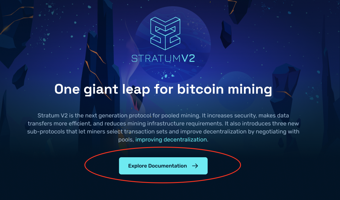 Replace CTA from `Explore GitHub` to `Explore documentation` linking to docs `overview.html ...