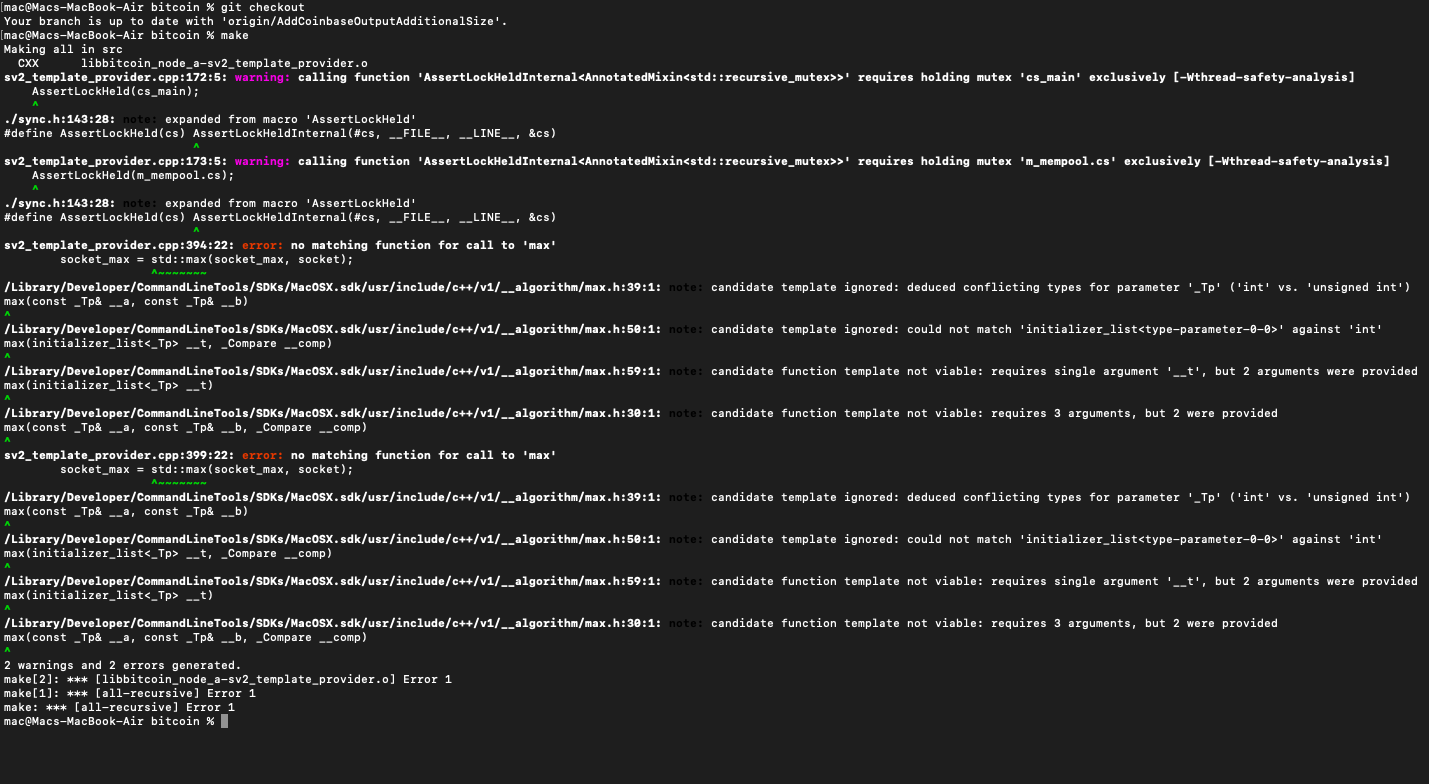 sv2_template_provider.cpp:394:22: error: no matching function for call to 'max' when running TP ...