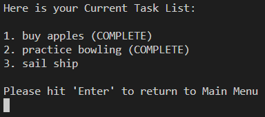 GitHub - zed472/CSharp_Task_Manager: A simple console 'To-Do' list app