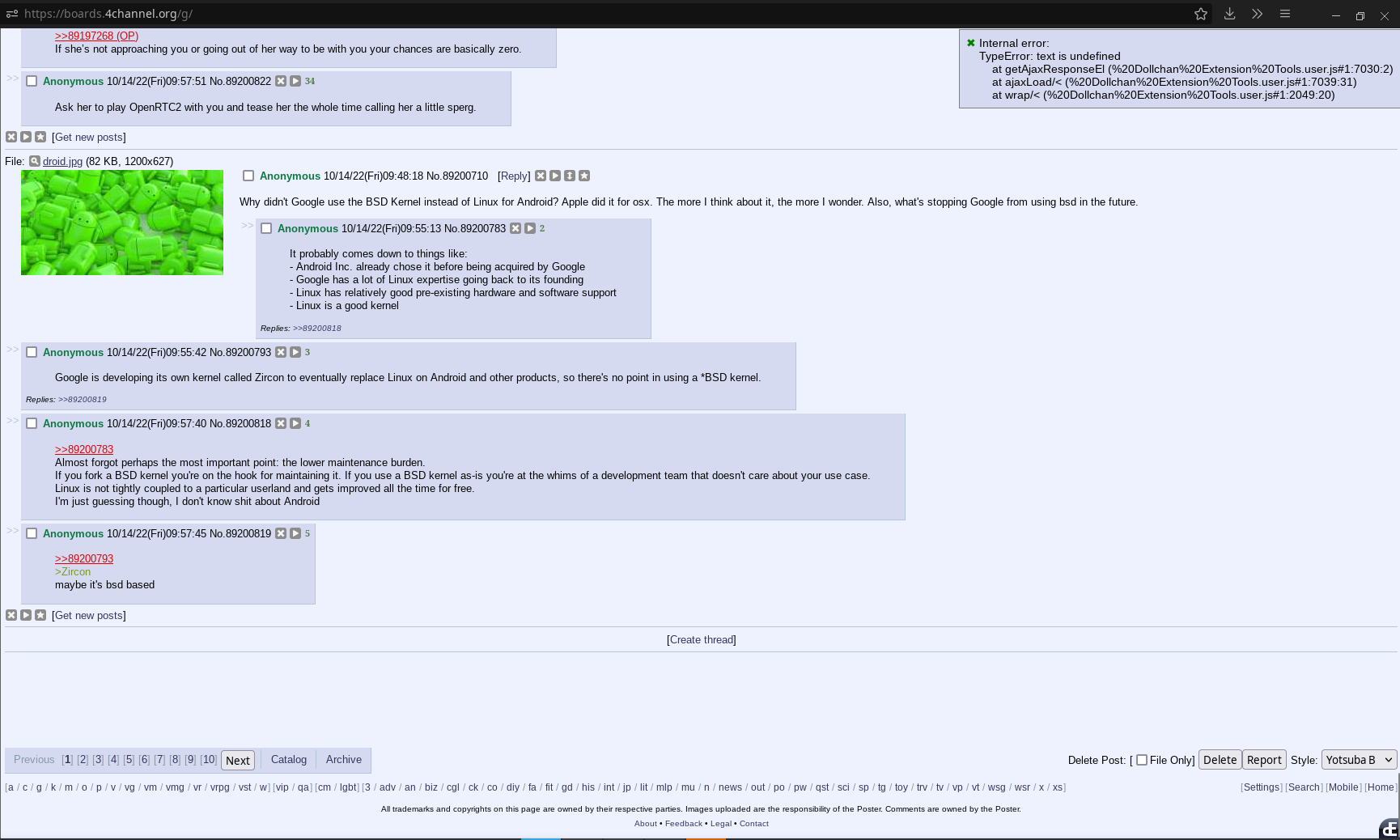 [Bug] 4chan infinite scrolling not working · Issue #1455 · SthephanShinkufag/Dollchan-Extension ...