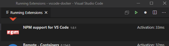 Docker extension interferes with npm scripts detection · Issue #2552 · microsoft/vscode-docker ...