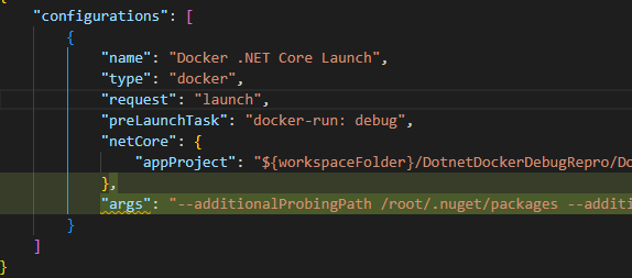 Debugging into .NET container fails when OutputPath is set to absolute path · Issue #3597 ...
