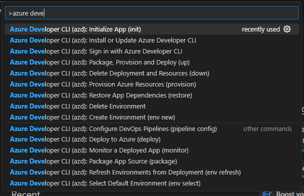 [Issue] Explorer commands look out of place · Issue #1848 · Azure/azure-dev · GitHub