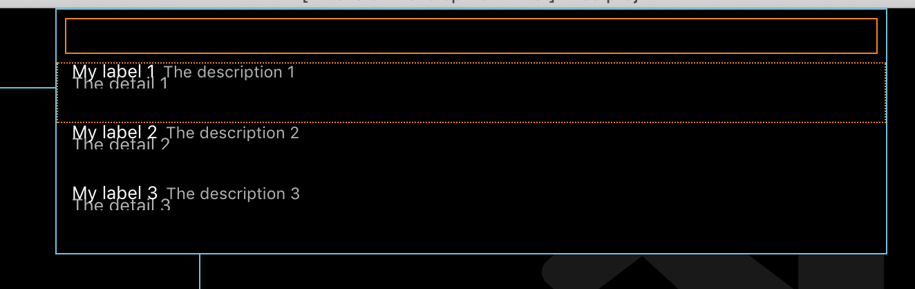 Quick Pick items with detail render wrong in Default High Contrast ...