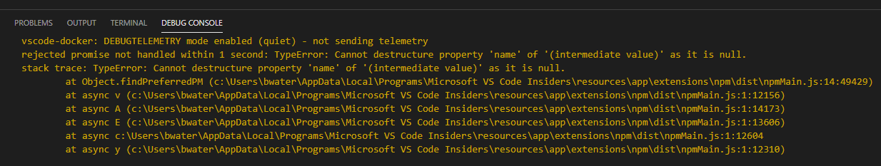 There Is No Response When Executing Build Image Command With Dockerfile In Subfolder 