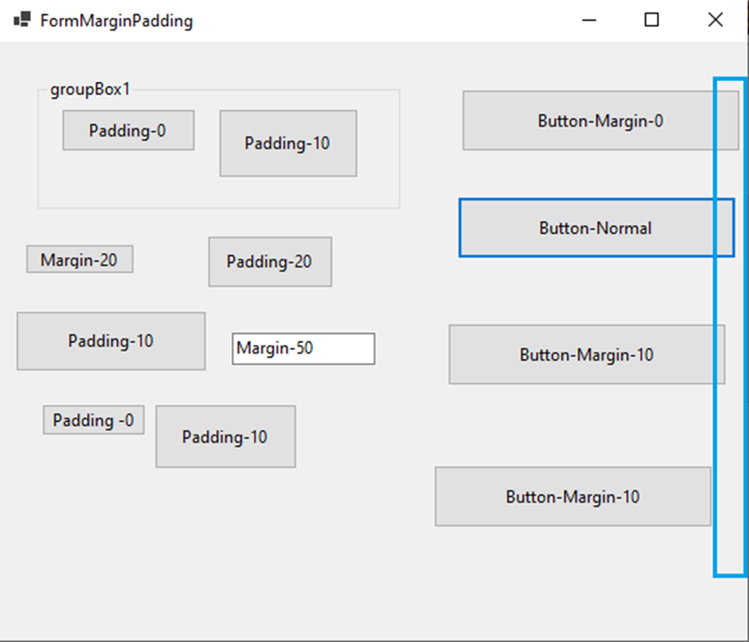 Controls on the Form are truncated on high dpi machines. · Issue #8089 · dotnet/winforms · GitHub