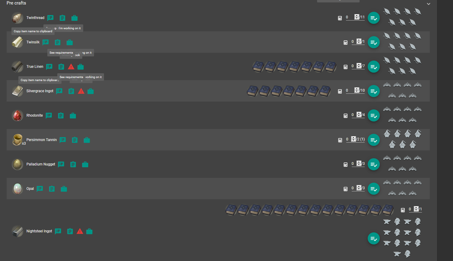 bug: template broken on outdated lists with reductions · Issue #258 · ffxiv-teamcraft/ffxiv ...