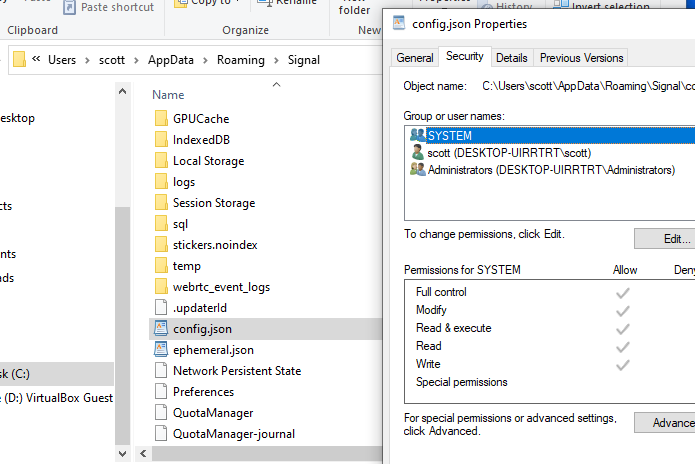config.json permissions need to be set correctly · Issue #3971 ...