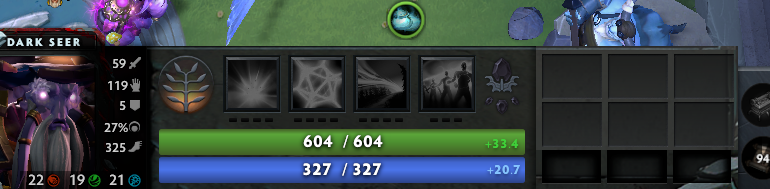 Started game with extra bonus damage on Dark Seer · Issue #9093 · ValveSoftware/Dota2-Gameplay ...