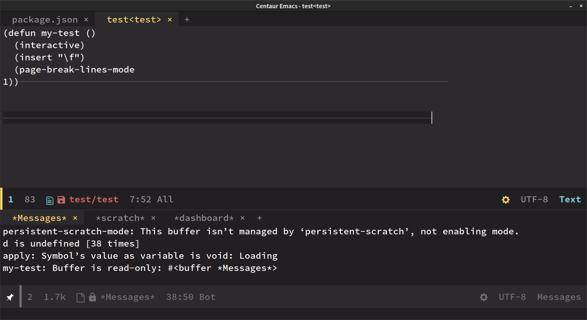 The Line Is Too Short · Issue 385 · Emacs Dashboardemacs Dashboard · Github