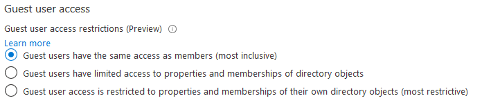 Guest User Access (Preview) docs out of date · Issue #9443 · MicrosoftDocs/azure-devops-docs ...