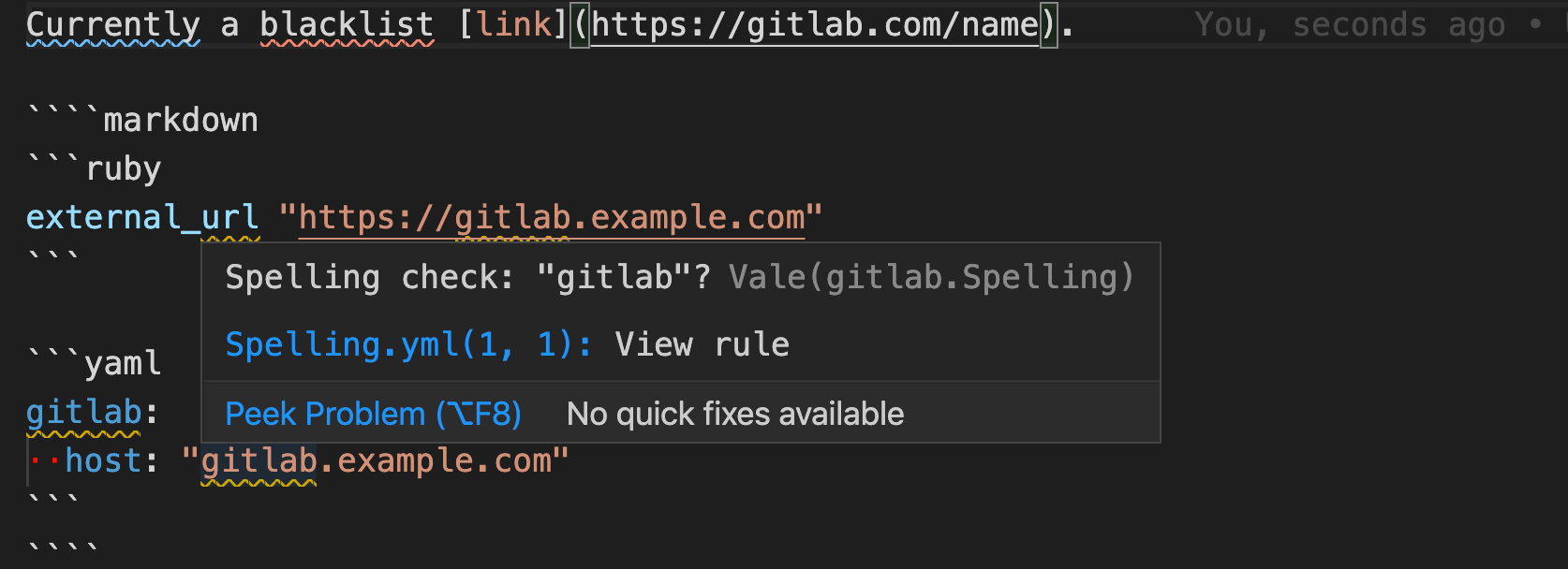 Square brackets in URLs cause vale to lint within the URL (markdown) · Issue #278 · errata-ai ...