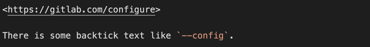Bug with ` ` markdown links causing warnings in wrong place · Issue #288 · errata-ai/vale · GitHub