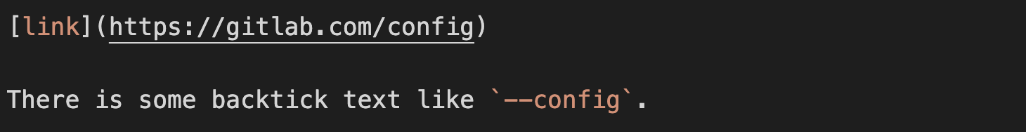 Bug with ` ` markdown links causing warnings in wrong place · Issue #288 · errata-ai/vale · GitHub
