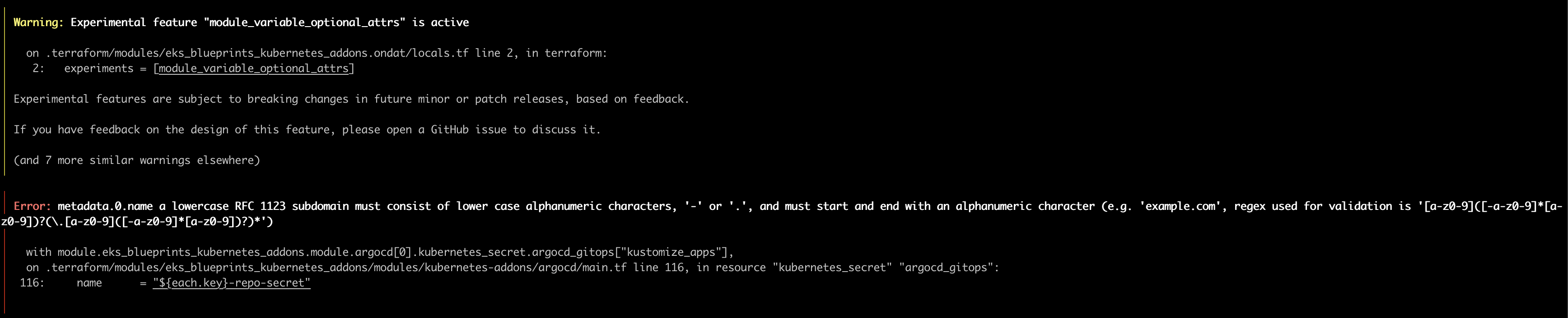 Private repo kustomize app · Issue #1041 · aws-ia/terraform-aws-eks-blueprints · GitHub