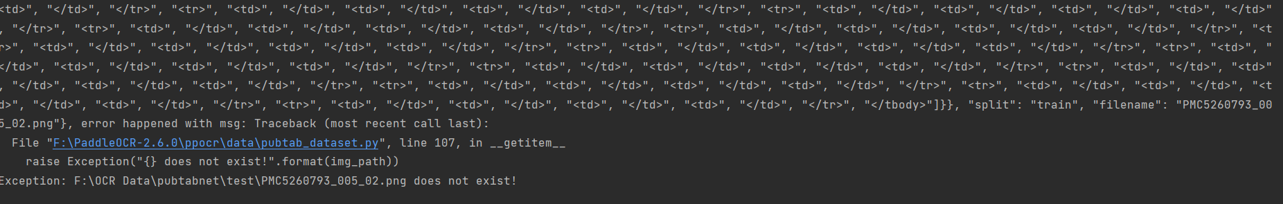 Error while running train.py · Issue #8878 · PaddlePaddle/PaddleOCR · GitHub