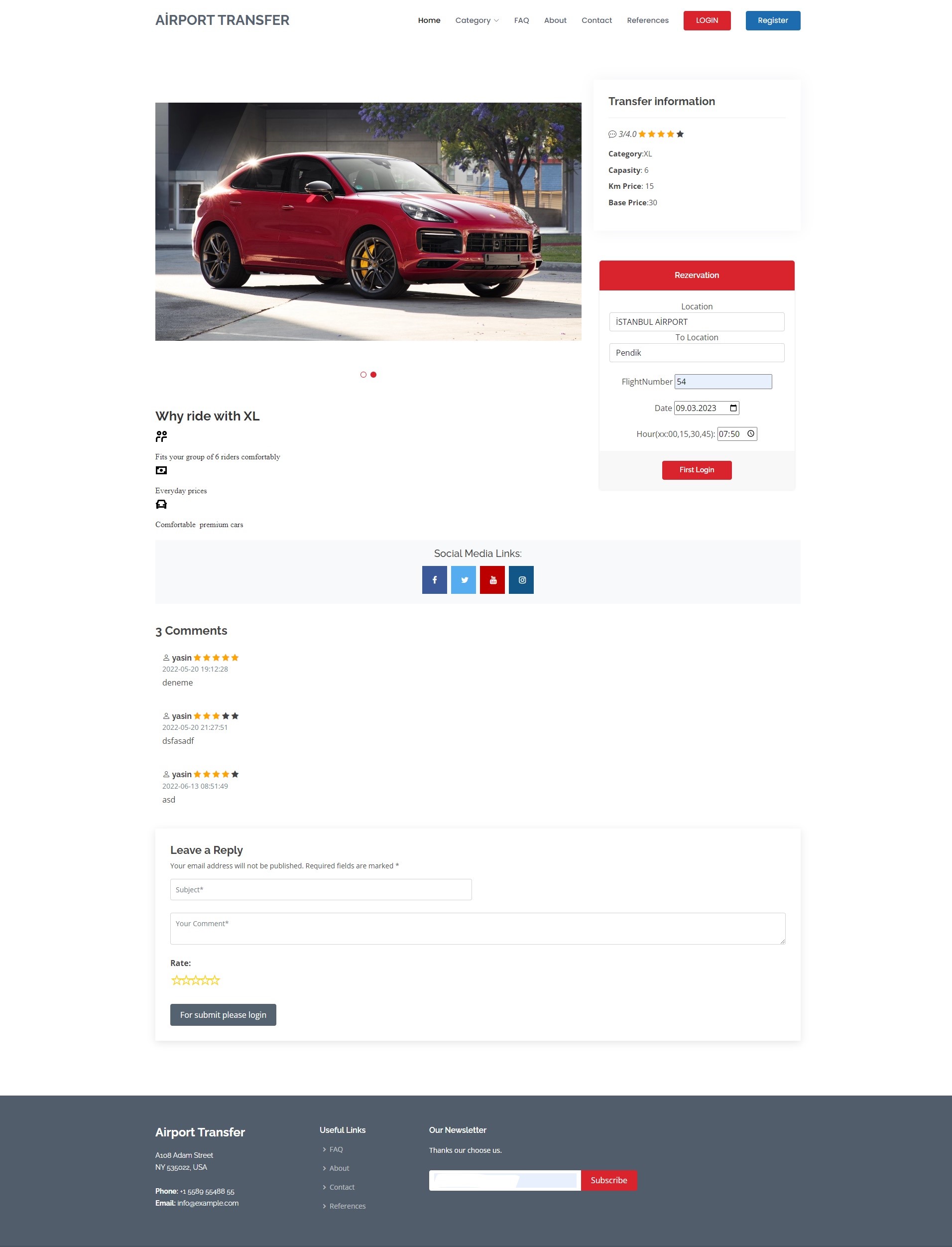 GitHub - sezer57/Laravel9-HavalimaniTransfer