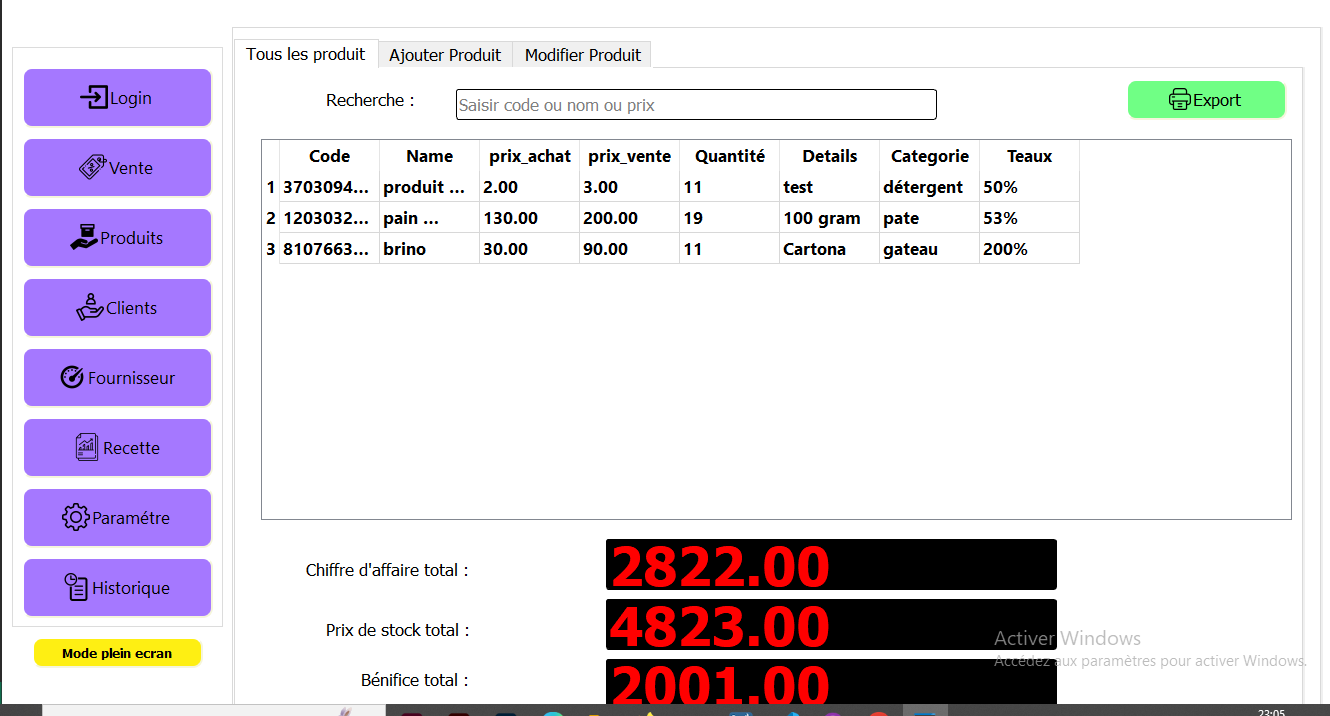GitHub - majidBOUZAR/Market-Management-PyQt5-MySQL: store management with all features