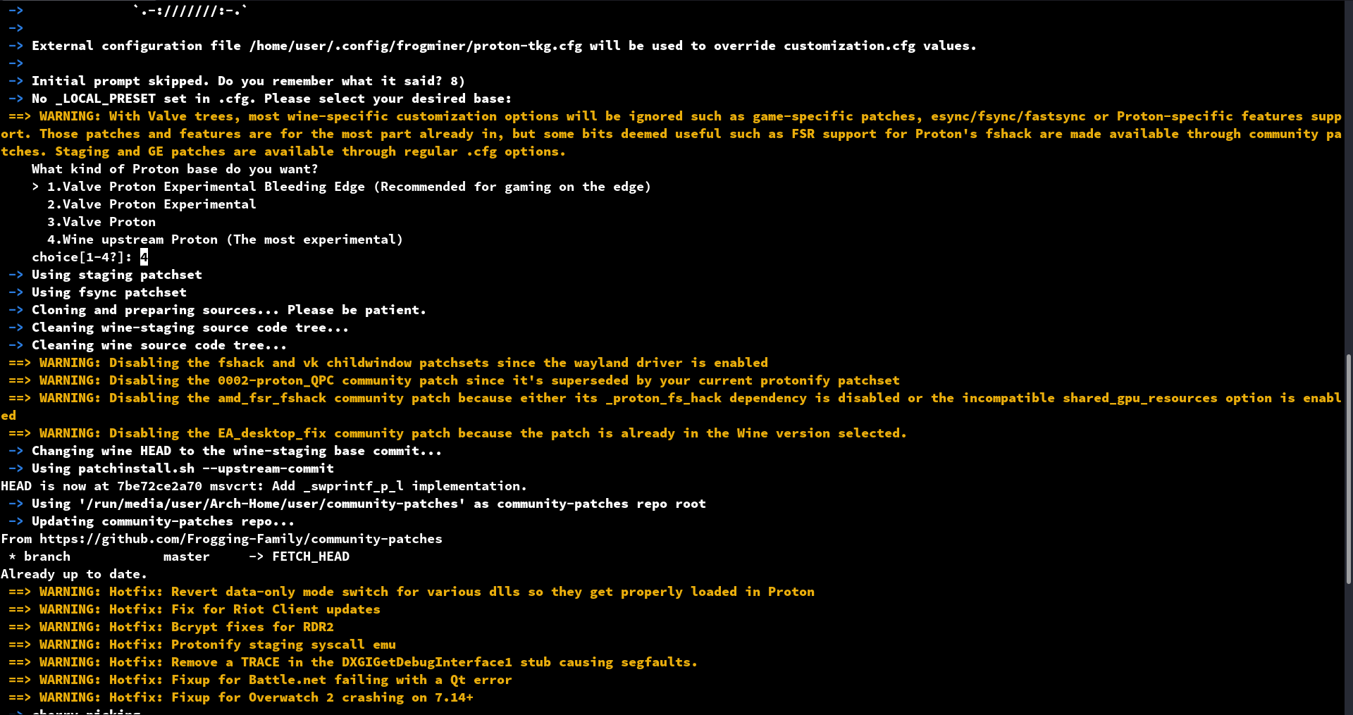 [Proton-tkg 198006c] ERROR: Patch application has failed. · Issue #881 · Frogging-Family/wine ...