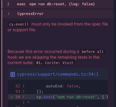 Error: "cy.task() must only be invoked from the spec file or support file" · Issue #667 ...